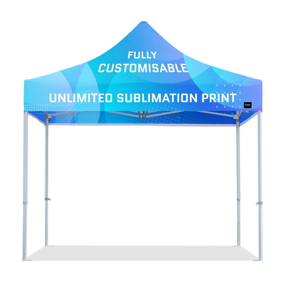 GZBO Ultra Hex 50 3m x 3m Custom Gazebo